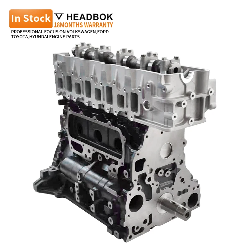 Headbok New 4m40 Engine 4 Cylinder Long Block For Mitsubishi Delica ...
