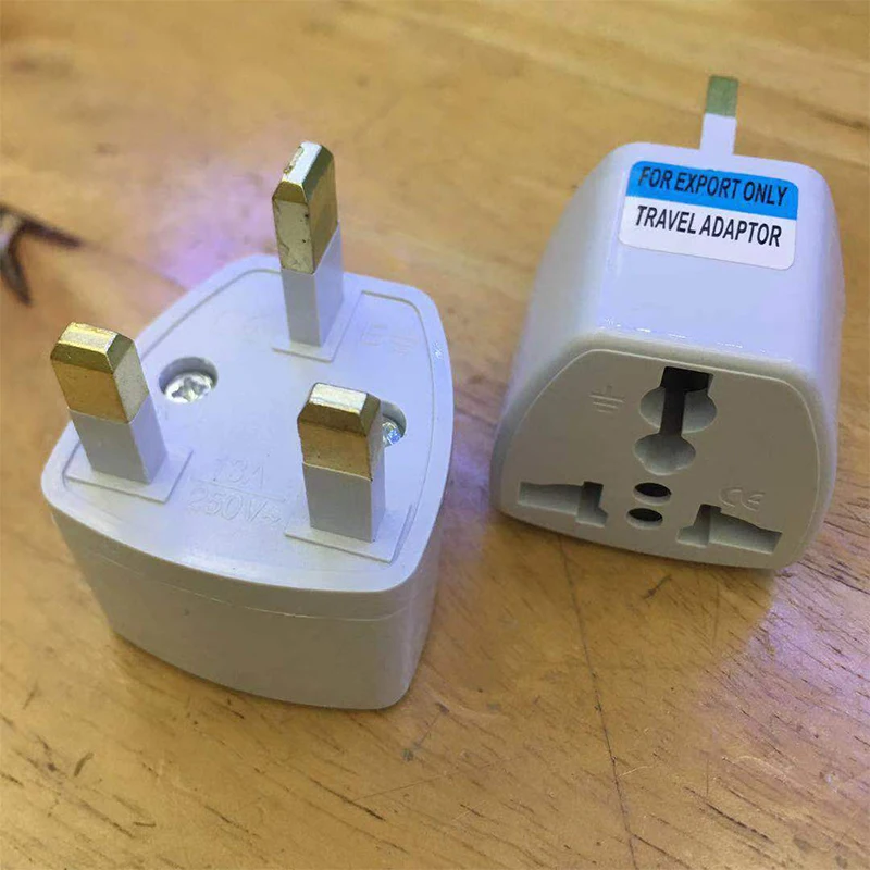 Universal US/UK/AU/DE/EU Plug Adapter USA to UK Power Adapter Travel Wall Power Charger Adapter ...