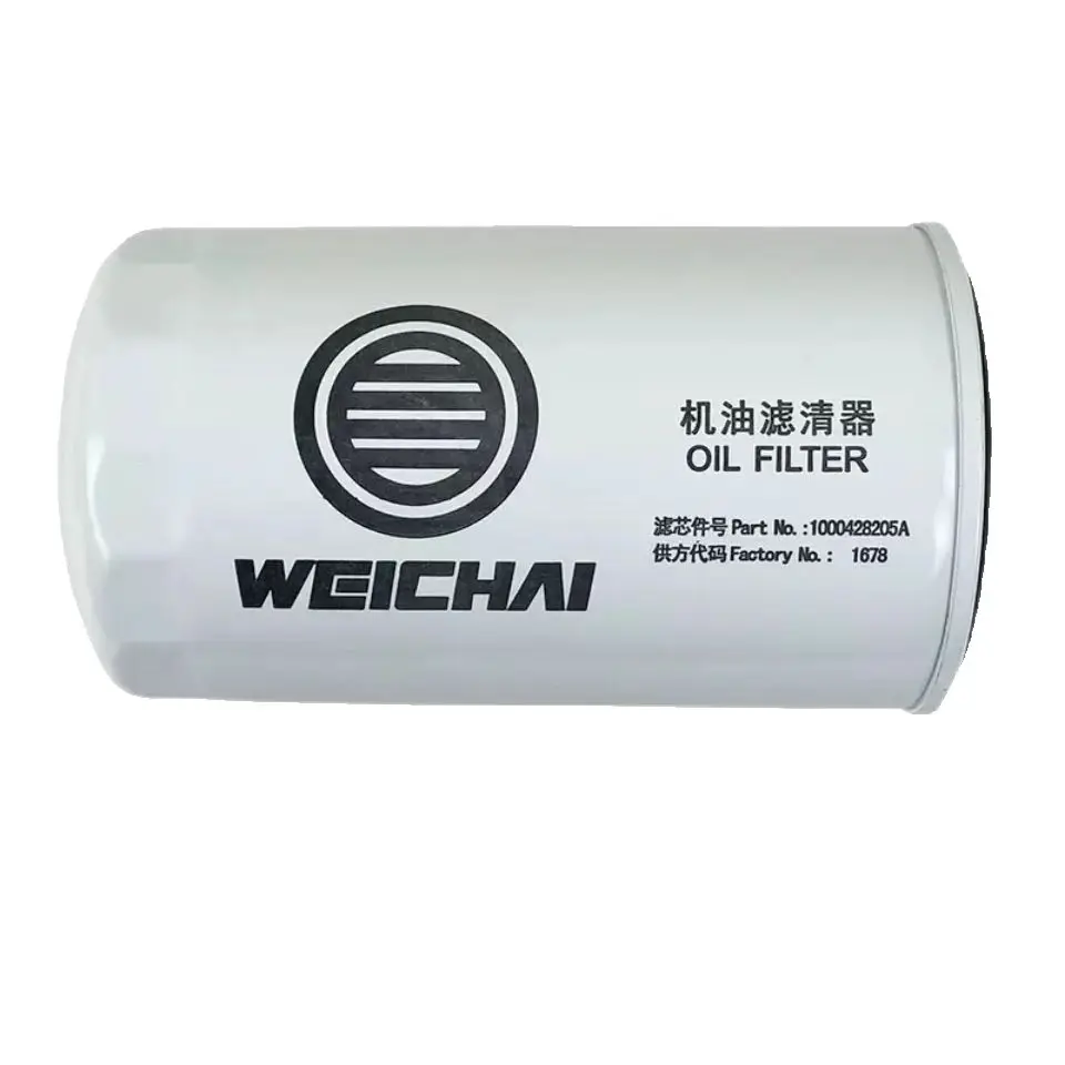 Alibaba.com: Weichai 1000428205 Oil Filter, Engine Fuel Filter for ...