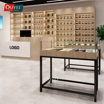 Modern Counter Design Retail Display Case Store Display Showcase Cigar ...