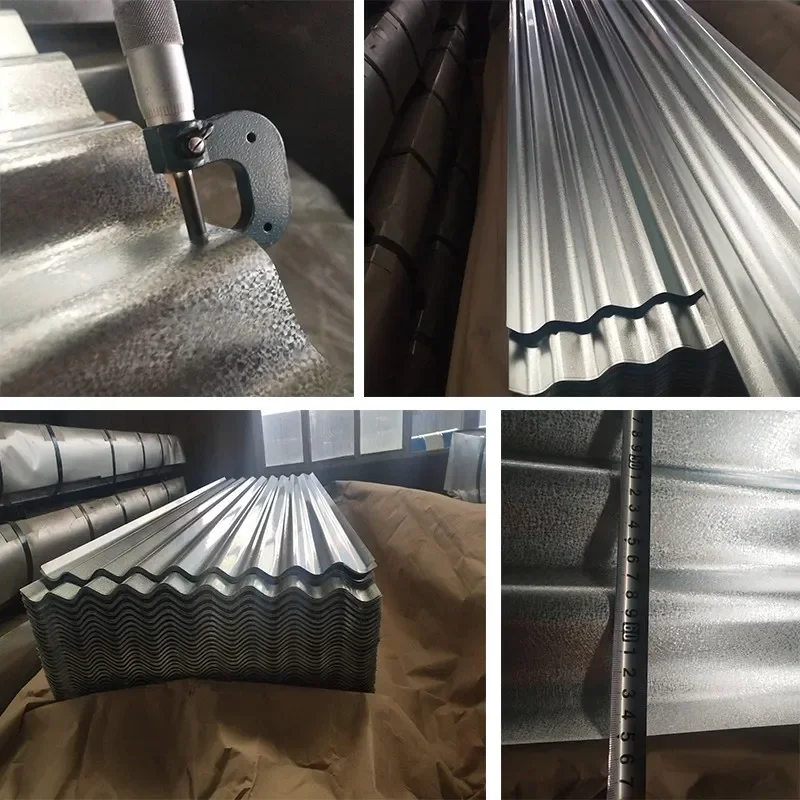 Top Quality Prime ASTM Galvalume Zinc Corrugated Roof Sheet Z30-Z40 ...