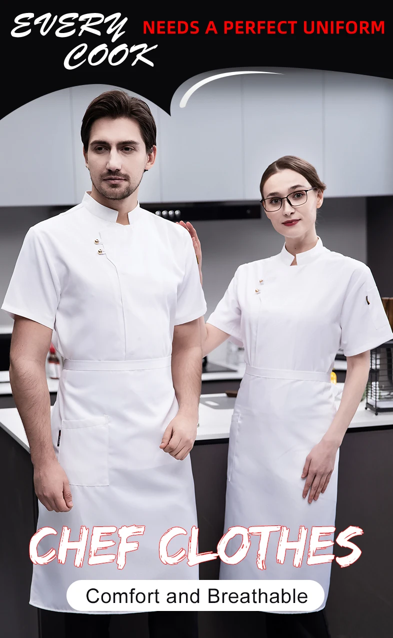 Elegant Hotel Service Uniforms - Modern Work Clothes