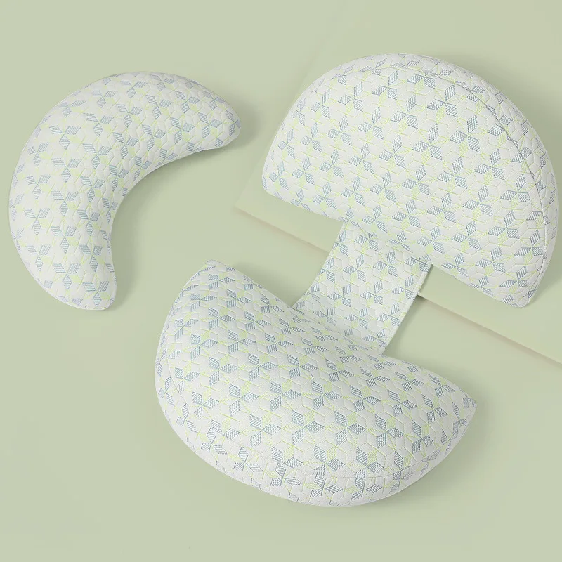 Maternity U-shaped Nursing Pillow Summer Removable And Washable Waist ...