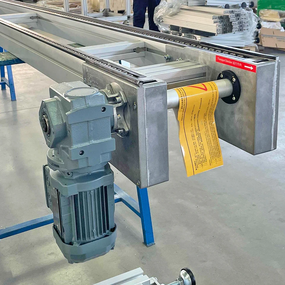 Top Quality Aluminium Profile PTS2 Double Speed Chain Conveyor