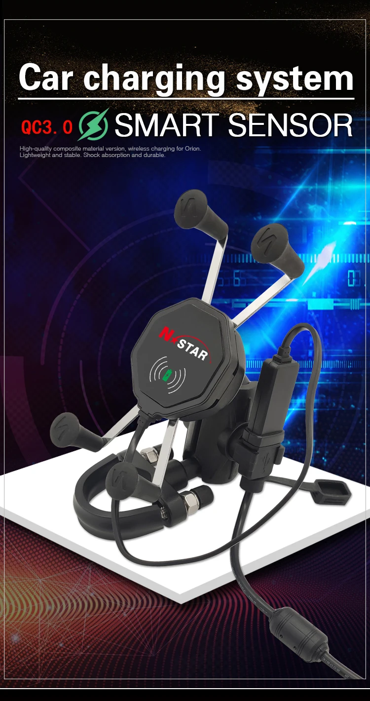 1 Inch U-bolt Base Mount Universal X Phone Cradle Phone Motorcycle ...