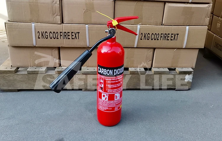 SAFETY LIFE ISO 9kg CO2 Fire Extinguisher - Reliable Firefighting