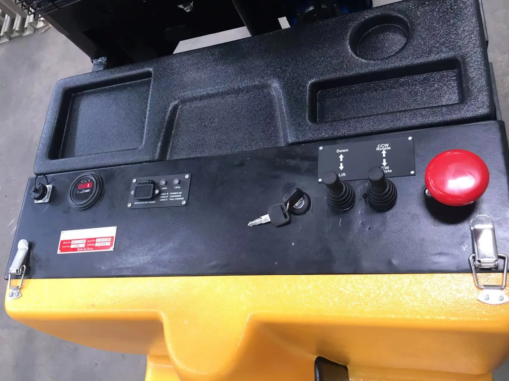 Veshai Fully Powered Counter-balanced Pallet Stacker Truck With Side ...