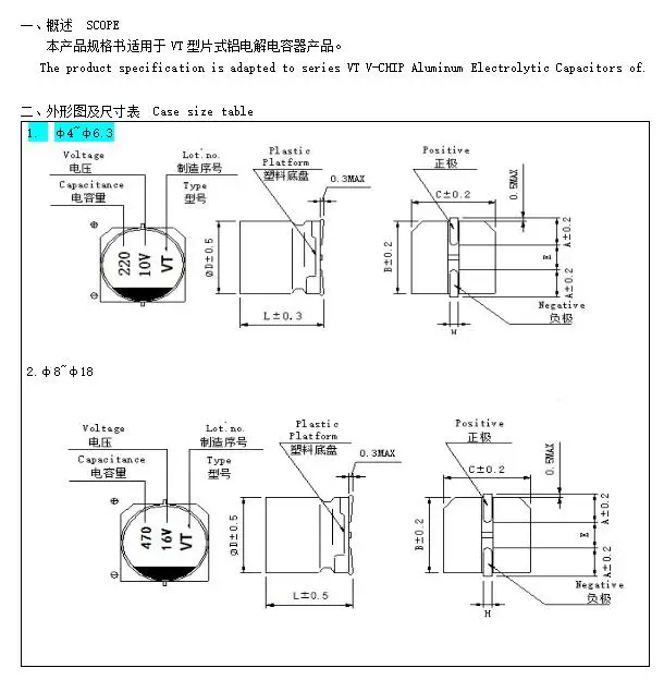 Smd Electrolytic Capacitor Polarity 25v10uf 4x5.4mm - Buy Smd ...