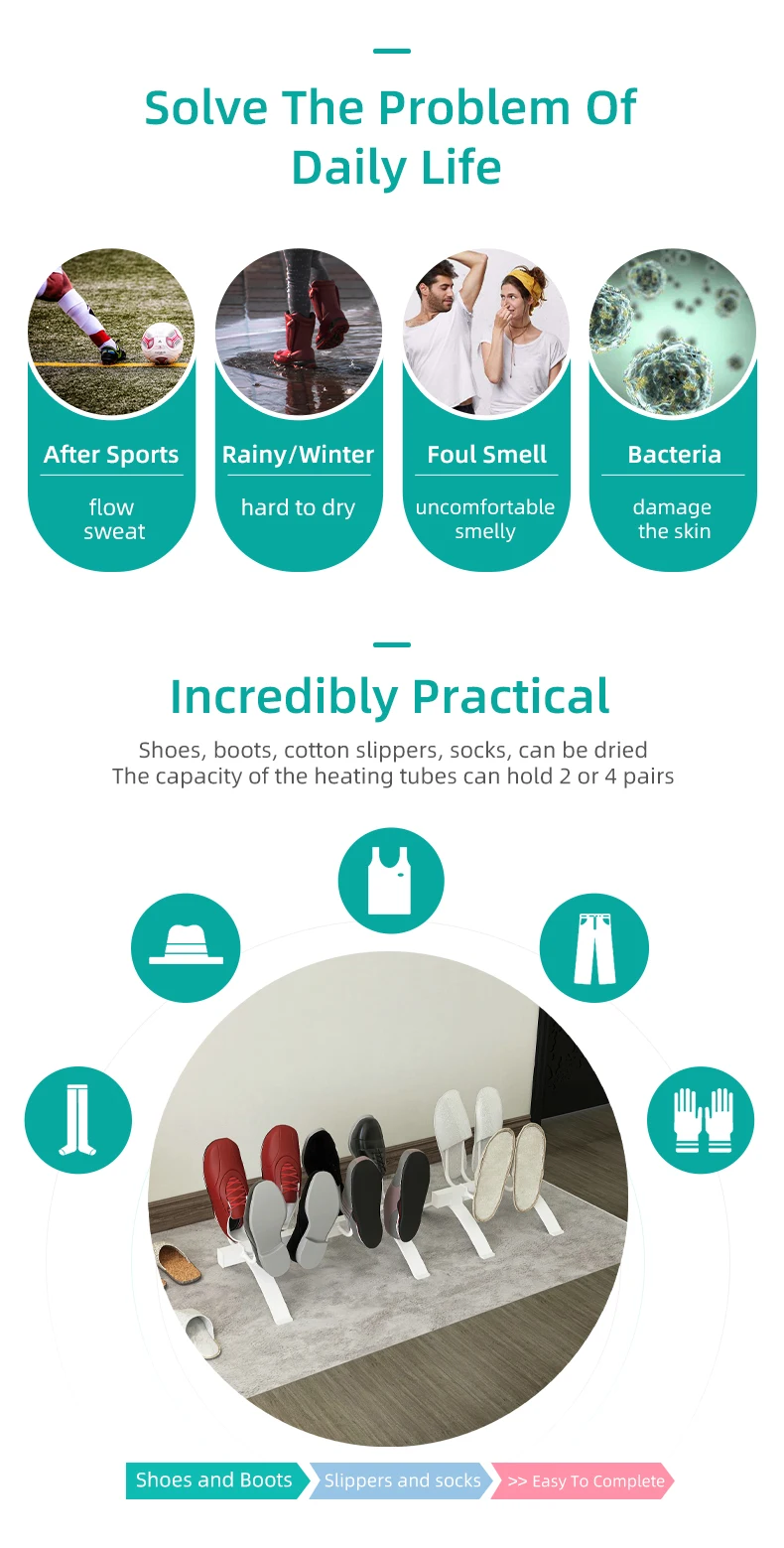 Evia Portable Ski Boot Warmer Rack Electric Shoe Heater Dryer - Buy ...