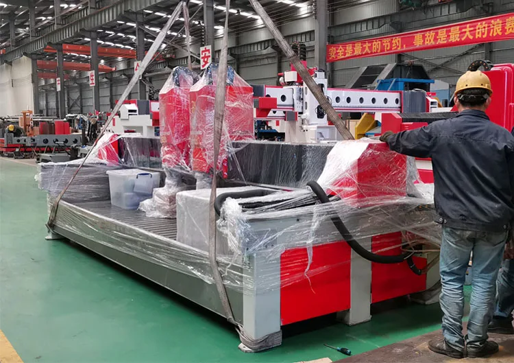 Hualong Machinery Kuka Robotic Arm Granite Engraving Machine 3d Stone ...