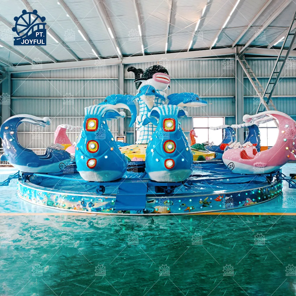 Kiddie Carnival Theme Park Water Rides Amusement Park Turntable ...