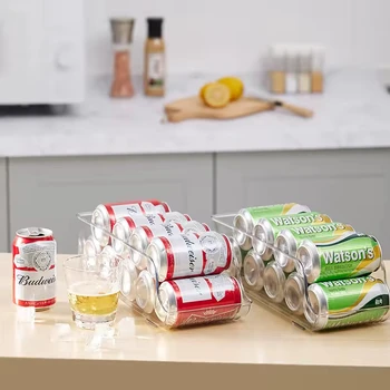 New Design Wholesale Clear Plastic Beverage Storage Box Soda Beer Can ...