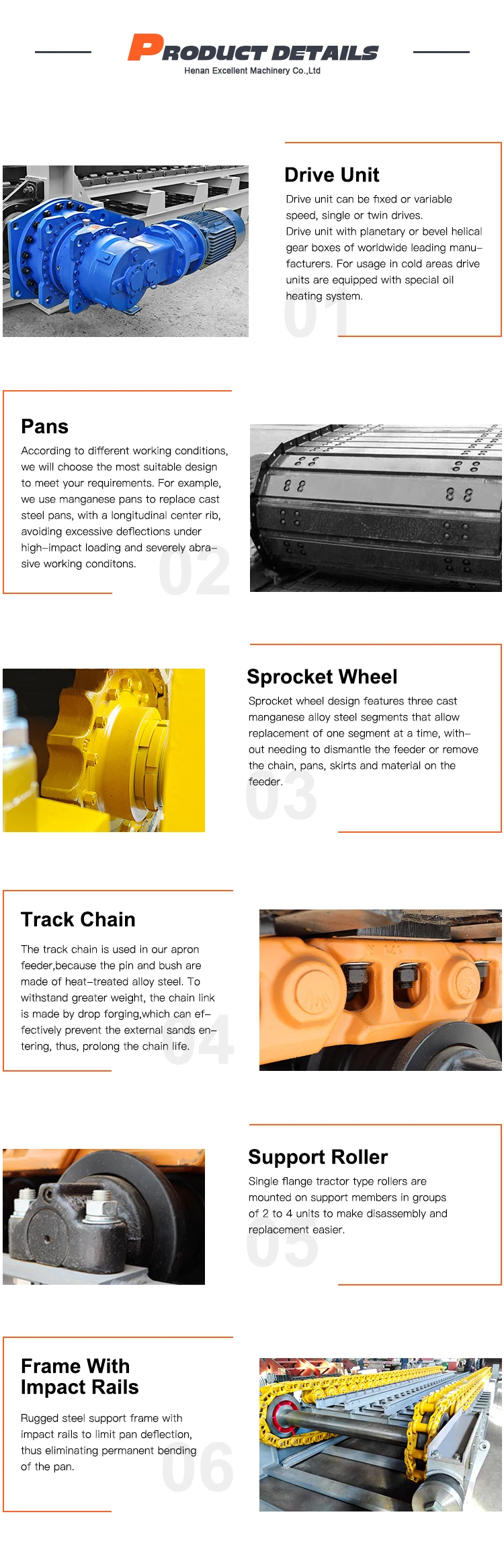 Chain Apron Conveyor Plate Feeder For Hopper Discharge Or Stockpile ...