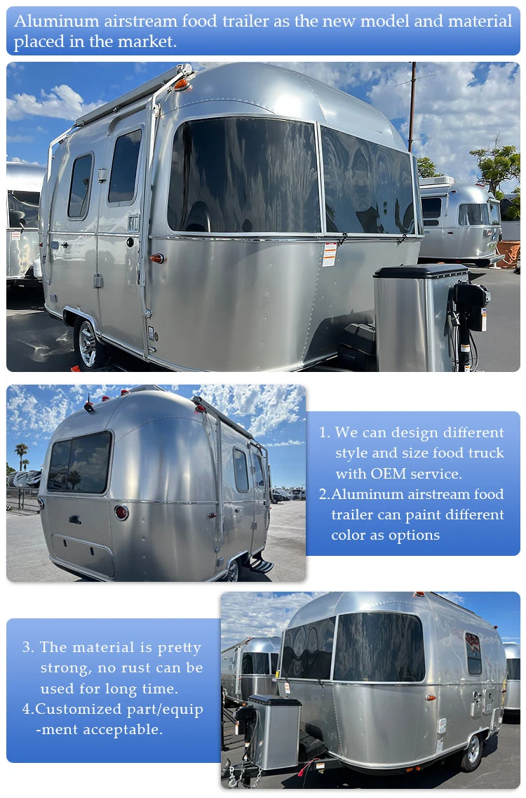 Luxury Motorhome Aluminum Travel Trailers Legal Registration Custom ...