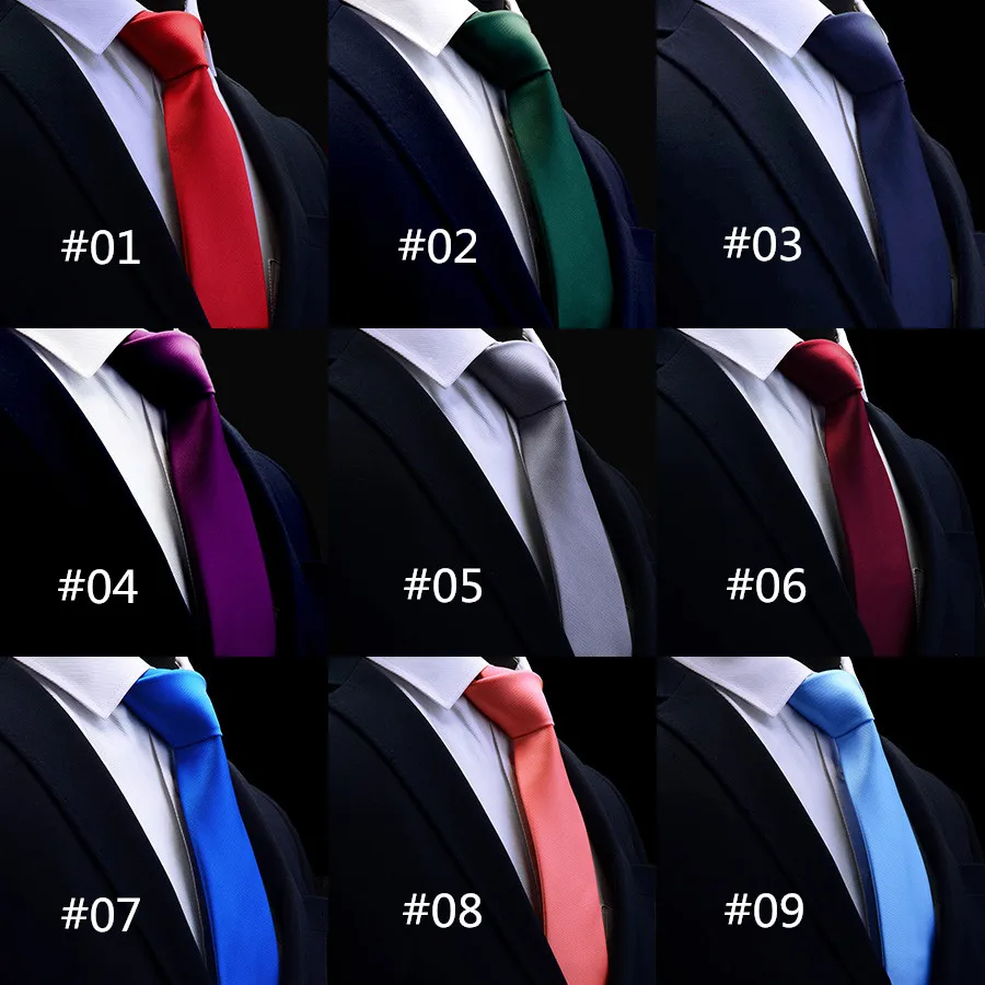 Shop Burgundy Tie - Solid Color Necktie for Business & Events