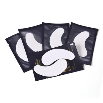 Wholesale Black Eye Patch Lash Pads Lint Free Collagen Foam Patches ...