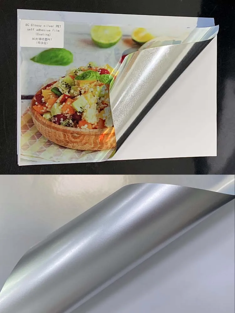 A4 Matte Silver Foil Labels - Waterproof & Printable