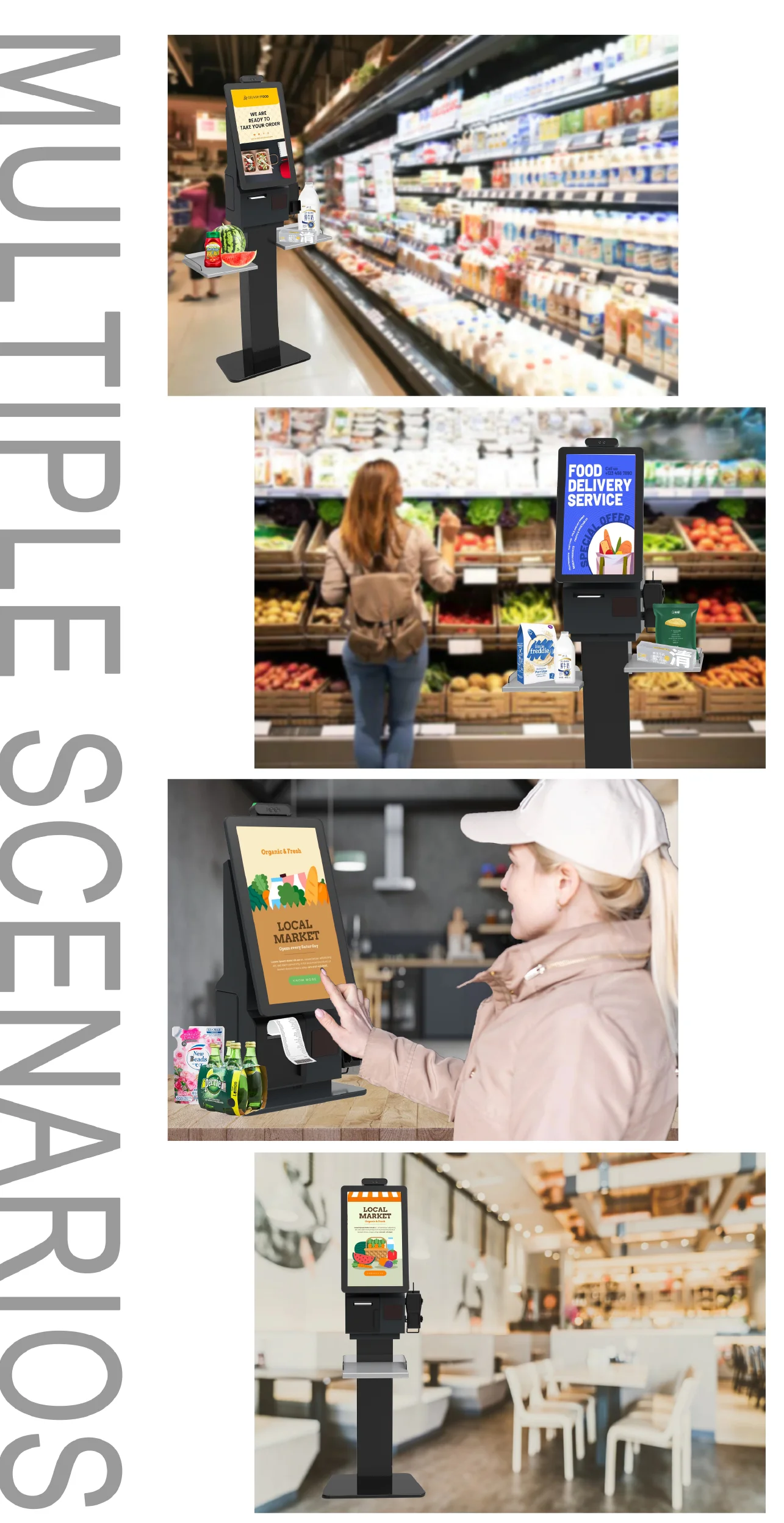 Customized Payment Kiosks 21 Self Order Kiosk Payment With Nfc Printing ...