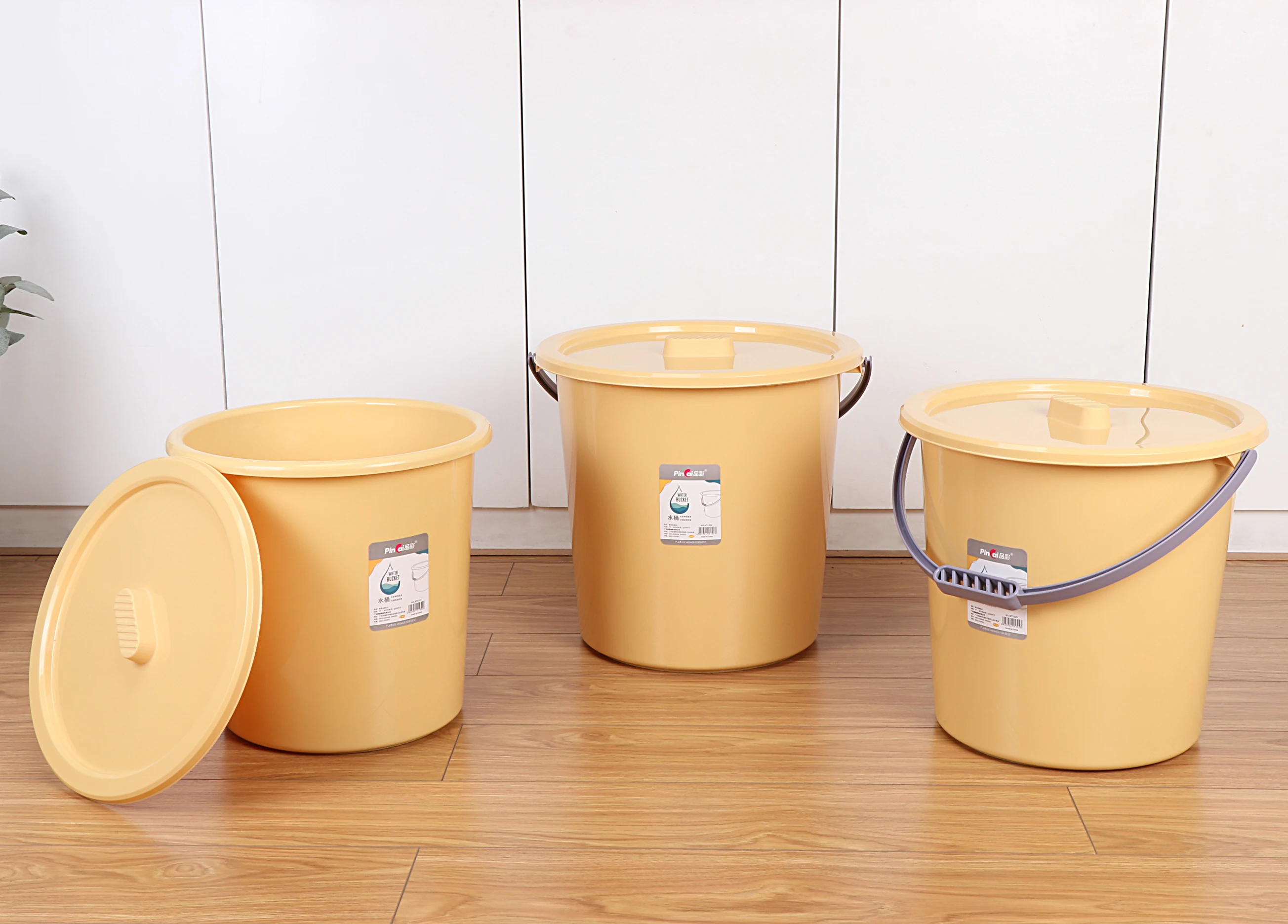 2023 New Arrival 17l 20l 24l Durable Water Pail Stackable Plastic Water ...