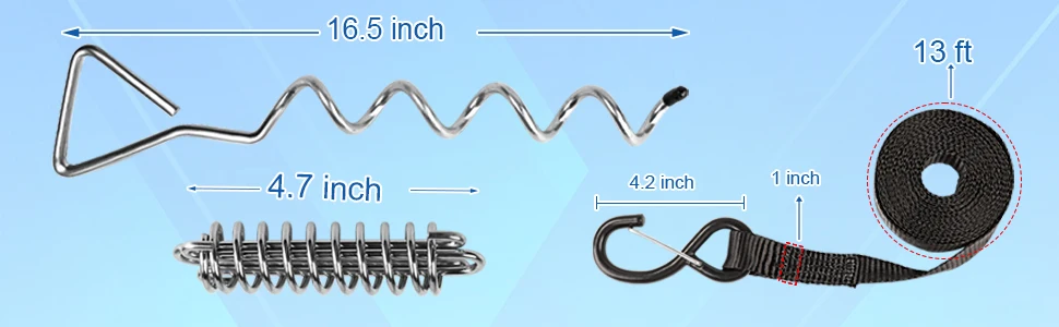 Heavy-duty Rv Awning Fastening Kit,Camper Awning Anchor Accessories ...