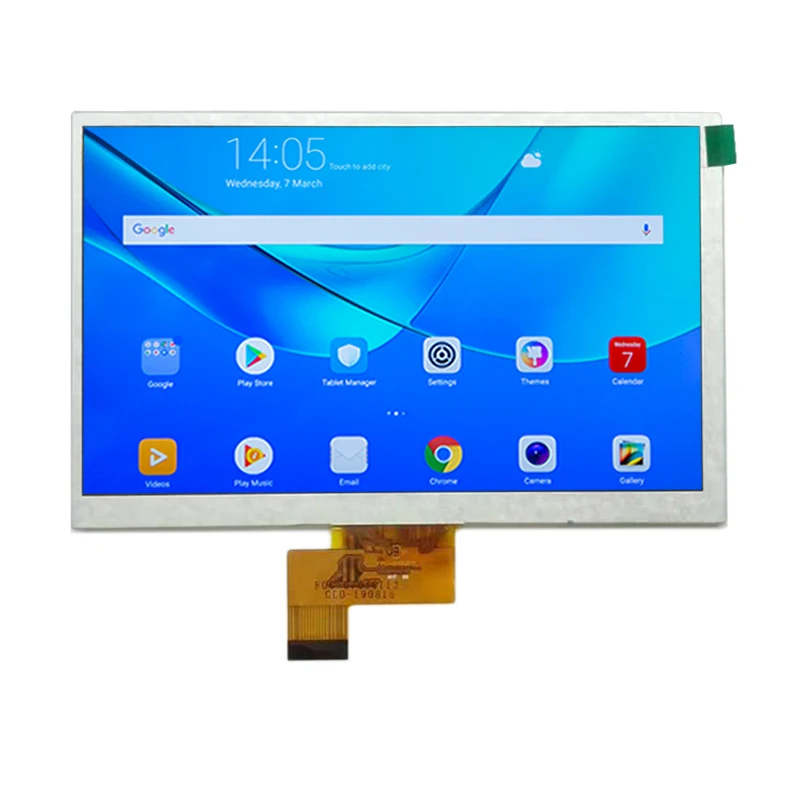7 Inch Ips Mipi Dsi Interface Lcd 1024*600 With Capacitive Touch Tft Lcd Display - Buy Mipi Lcd ...