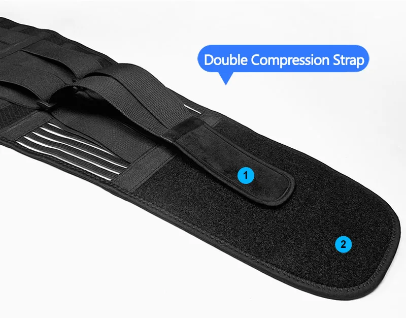 Aolikes 7892 Sports Waist Trainer - Spring Support for Weightlifting