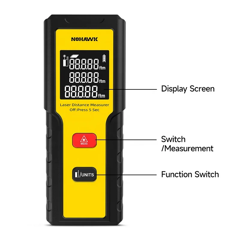 Alibaba.com: KL20 40m Laser Distance Meter, digital measuring tape with ...