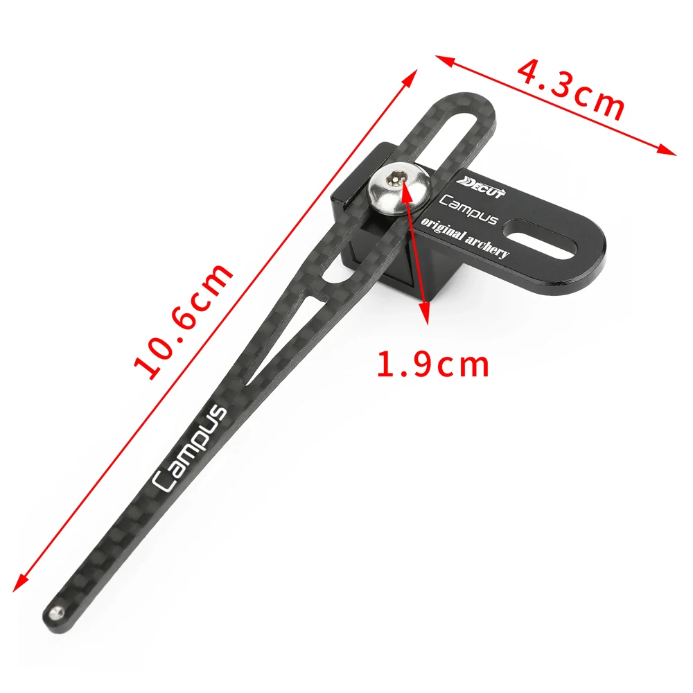 Decut Archery Carbon Arrow Bow Clicker Campus Aluminum Signal Sheet For ...