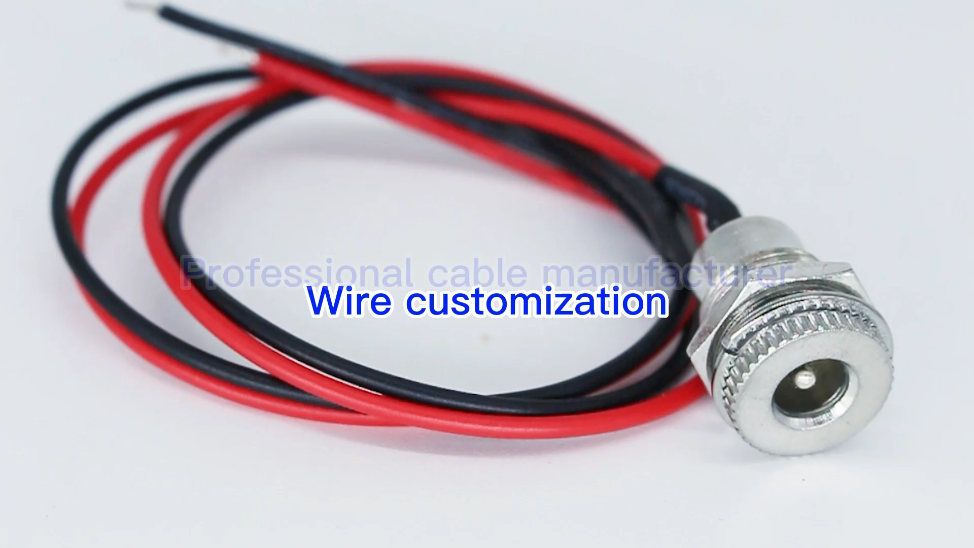 Red And Black Cable 099 2.0 Bonding Wire 36cm Long Cable Shrinkable ...