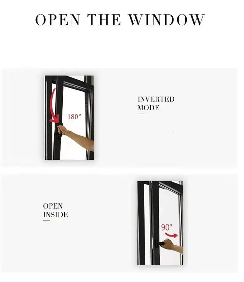Vertical Glass Folding Window - Modern, Customizable Design