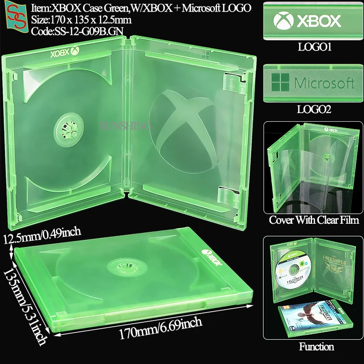 Xbox one game box dimensions store
