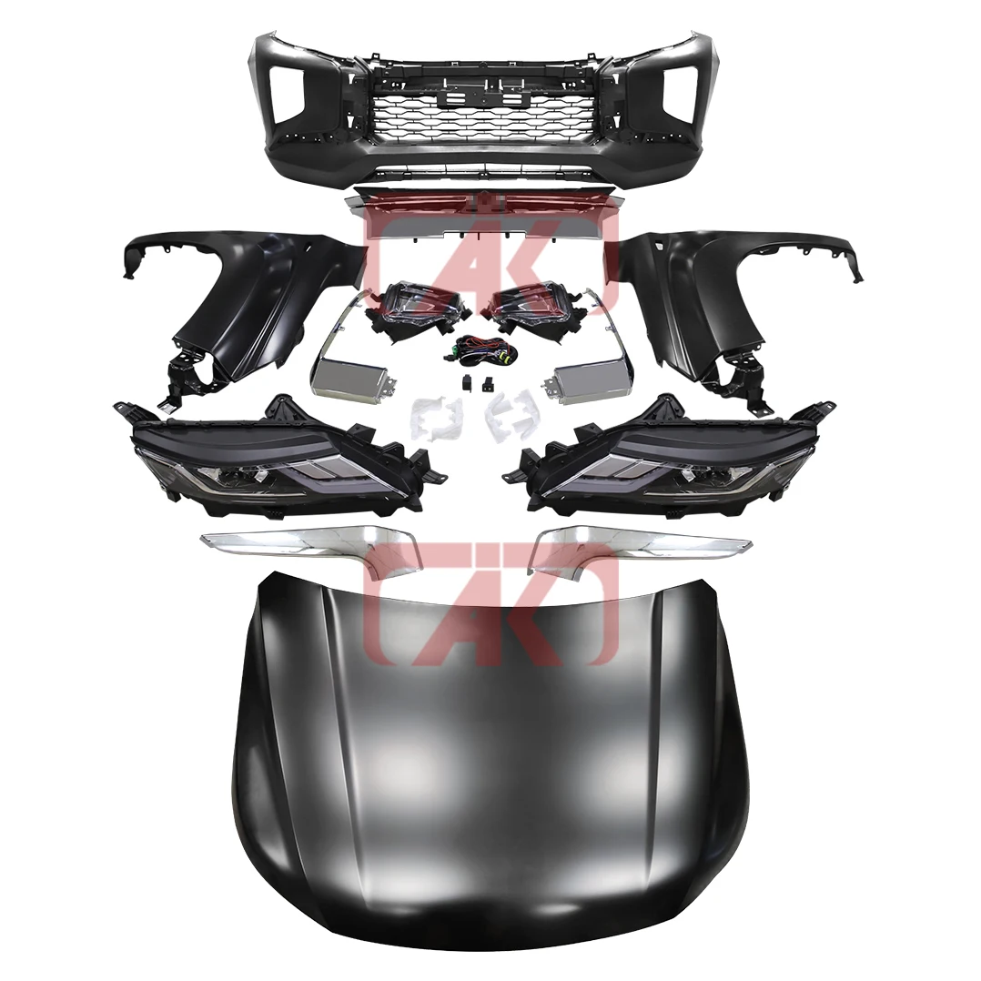 Upgrade Facelift Body Kit for Mitsubishi Trition L200 2012-2019 to 2020 ...