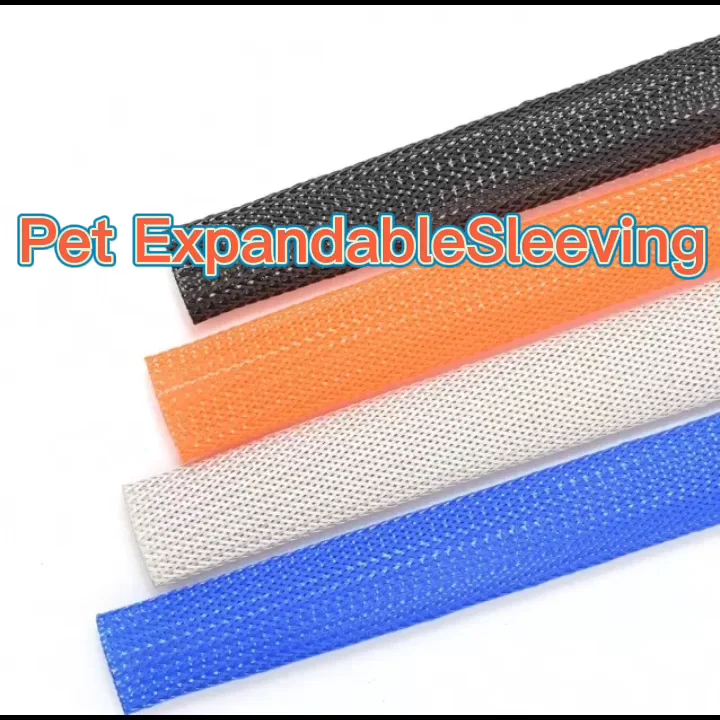 Polyester Expandable Braided Sleeving 10mm Expandable Sleeving For ...