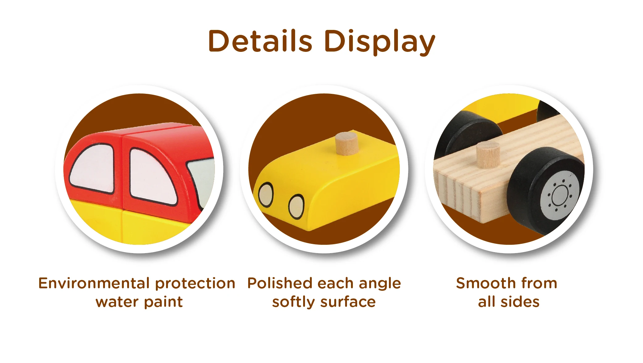 Smilebloomi Educational Toys - Unpainted Building Blocks