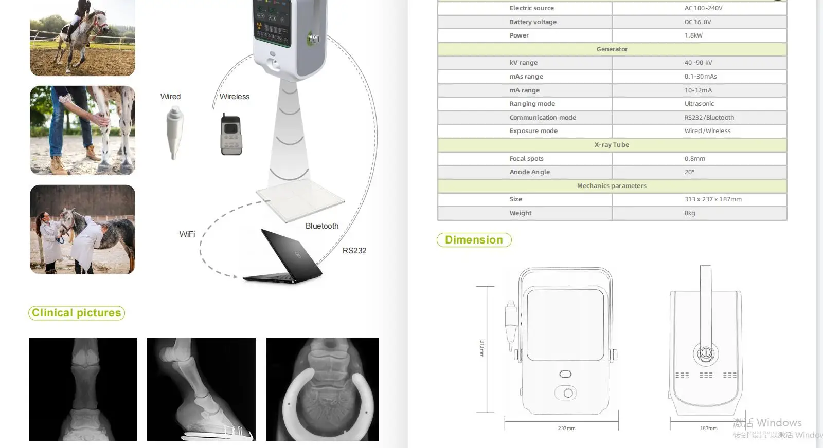 Medical Equipment X-ray Mobil Radiography Security Machine Trading ...