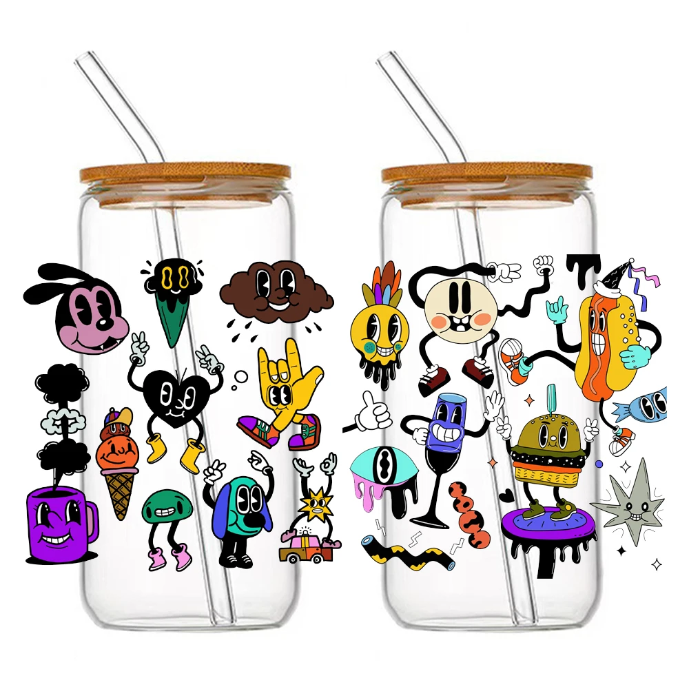 Customized Uv Dtf Sticker Warp Transfer Printing Waterproof Vinyl Uv ...