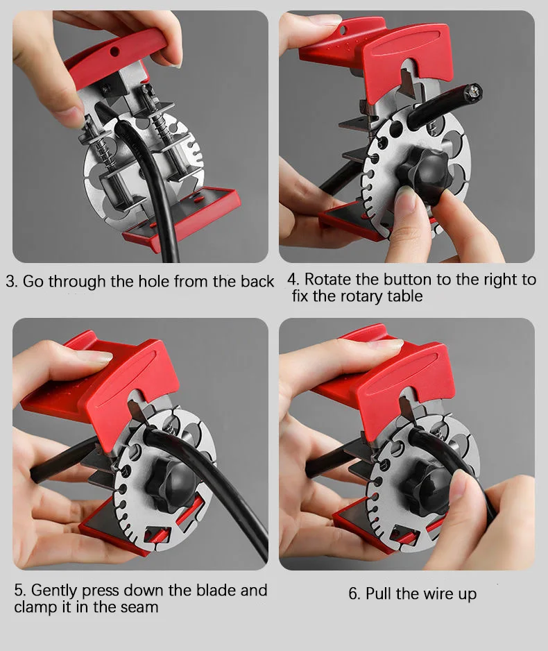 Universal Handheld Quick Stripper Tool - Portable Wire Cutter ...