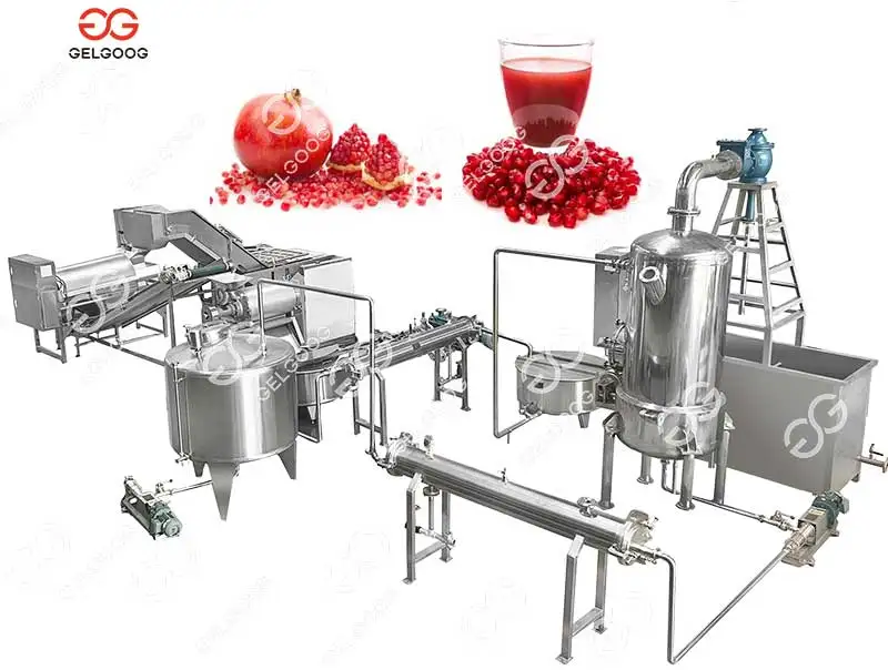 Industrial Pomegranate Pressing Machine - Efficient Juicing
