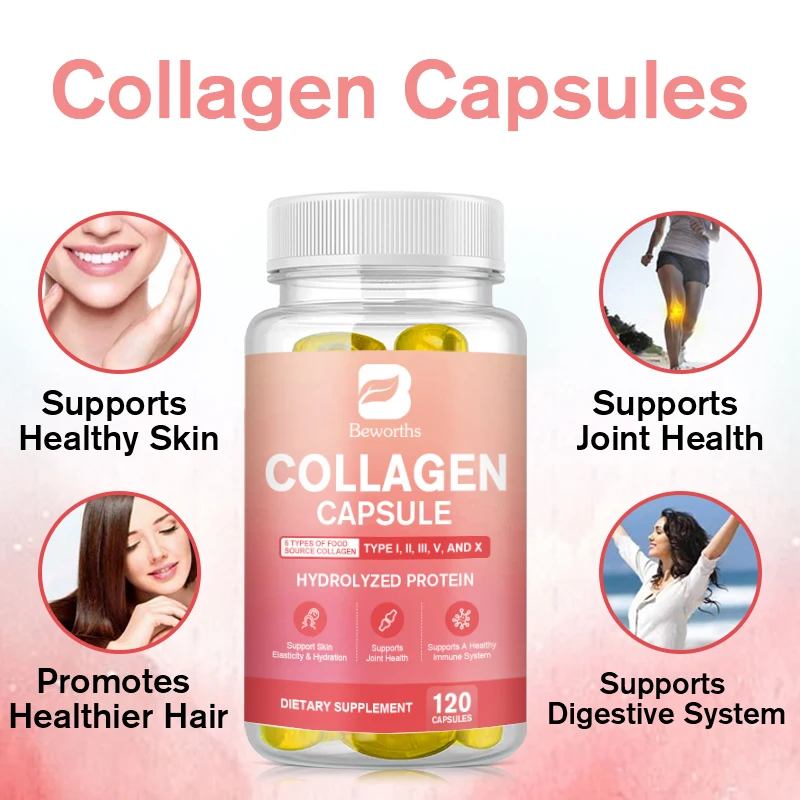 Beworths Multi Collagen - Beauty & Health Softgel Capsules