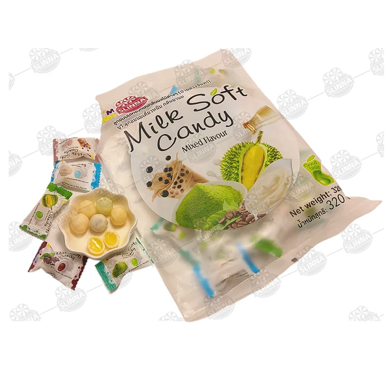 Sweet Halal Chewy Mixed Flavour Milk Soft Candy Bag Packages Multi ...