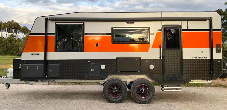 High Quality Outdoor Adventure Camper Trailer Off Road Travel Trailer ...