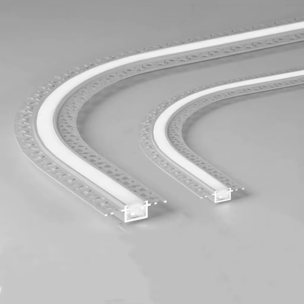 Flexible LED Strip Light Diffuser - Aluminium Extrusion Profile Channel ...