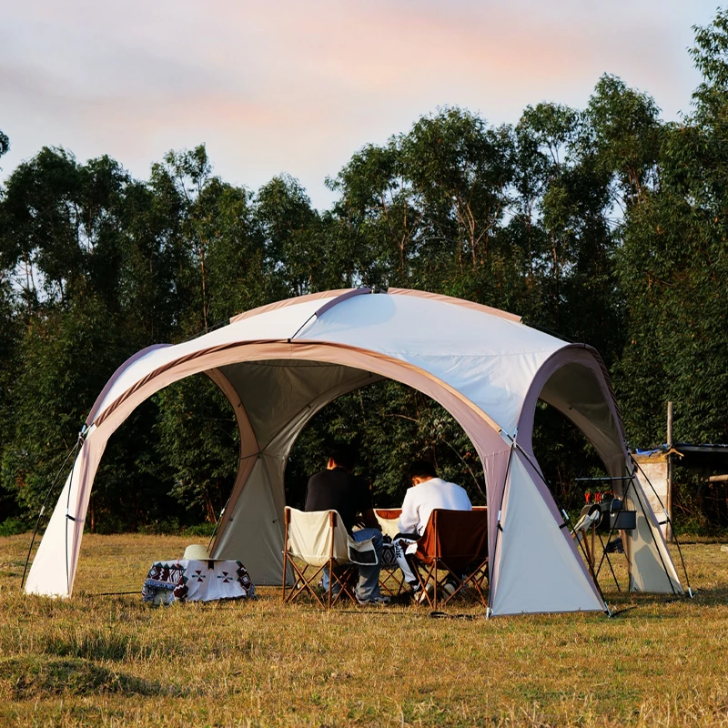 Customized 8-12 Person Dome Canopy Tent - Oxford Luxury