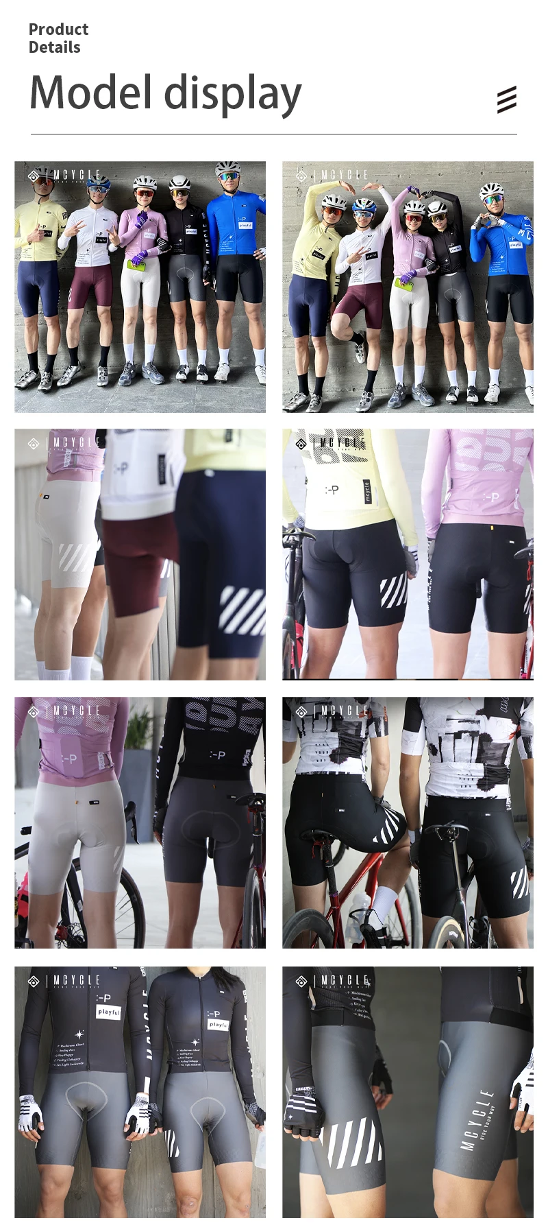 Mcycle Wholesale Cycling Shorts Seamless Compression Men Bicycle Bike ...