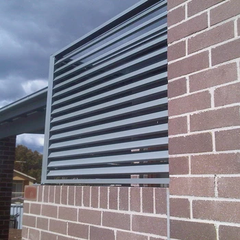 Waterproof Factory Louver Automatic Aluminium Shutter Manual ...