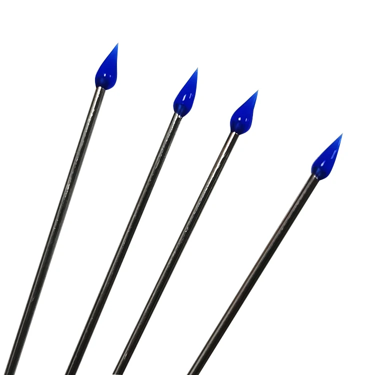 ALLESD Dust Remove Sticky Pen Stainless Steel Pole Blue Tip Silicone ...