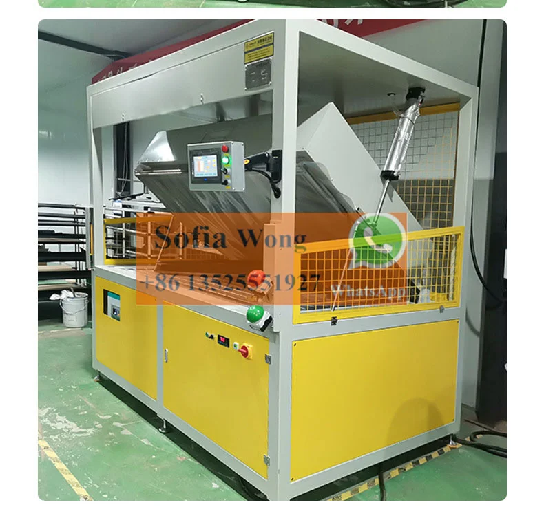 Car Dashboard by Vacuum Forming Press Machine - Pu Leather