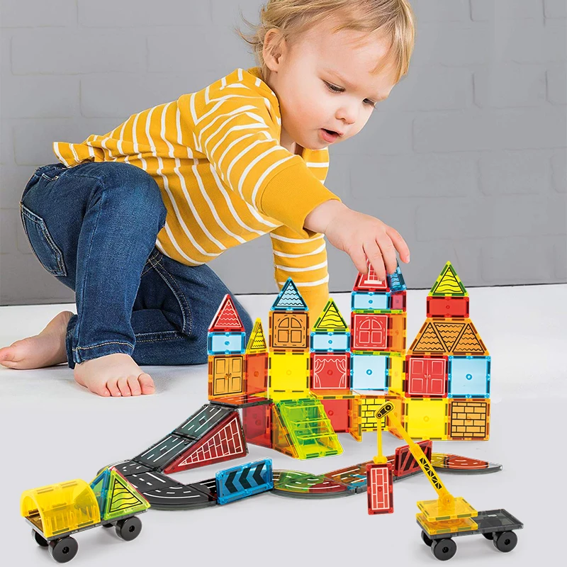 Colorful Magnetic Building Blocks - XINBIDA Creativity Set