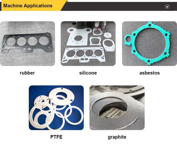 Digital Knife Cutter Rubber Dieless Cutting Machine Graphite Gasket ...