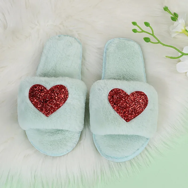 Women Slipper 2024 Platform Cute Fashion Indoors Fluffy Ladies Flat ...